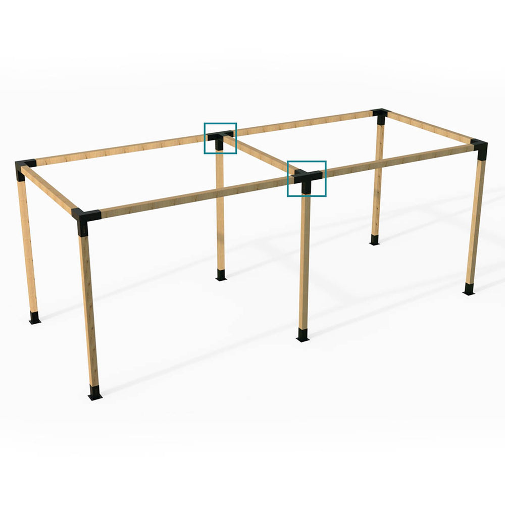 Modaprax 90 X 90mm Four Arm Bracket – Chippy's Outdoor