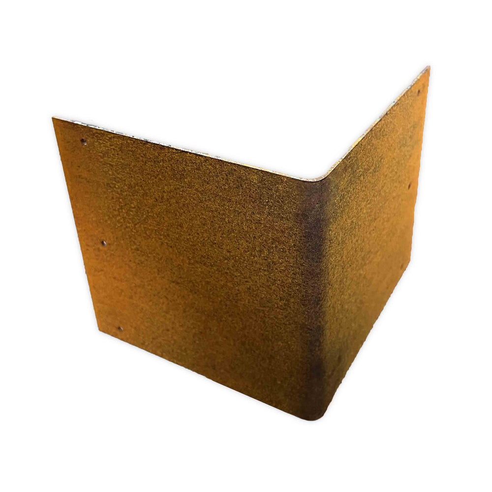 Corten Steel Rust Garden Edging Corner - Chippy's Outdoor Melbourne