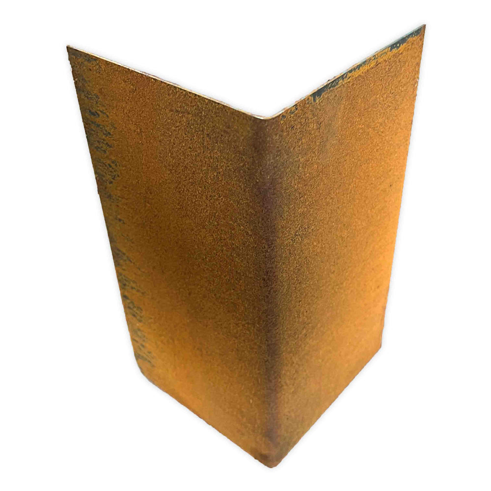 Corten Steel Rust Garden Edging Corner - Chippy's Outdoor Melbourne