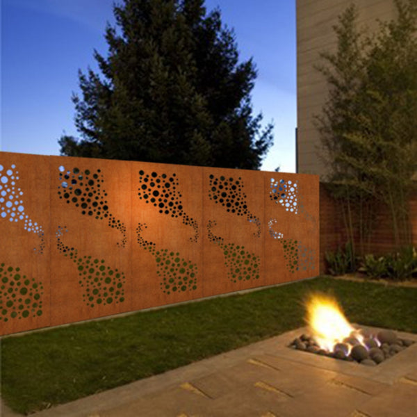 Rust Metal Screen Galaxy – Chippy's Outdoor