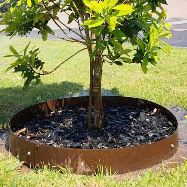 Corten Steel Rust Garden Ring 150mm – Chippy's Outdoor