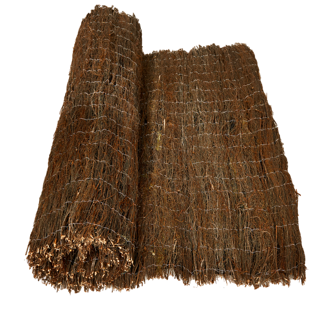 Natural Brushwood Screen Fencing, 100% Blockout - Chippy's Outdoor ...